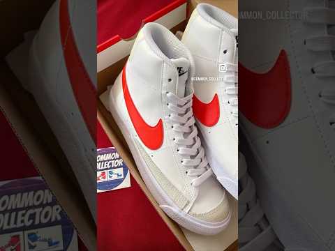 Nike Blazer Mid ‘77 ‘Picante Red’ #nike #nikeblazer #sneakers #nikeblazermid77 #commoncollector
