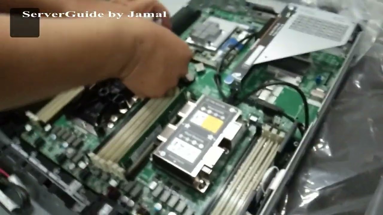 Installation smart array card E208i-a on DL160 Gen10 HPE server