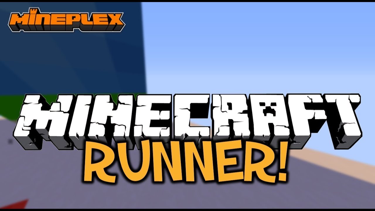 Minecraft Runner Episode 1 - Parkour FTW