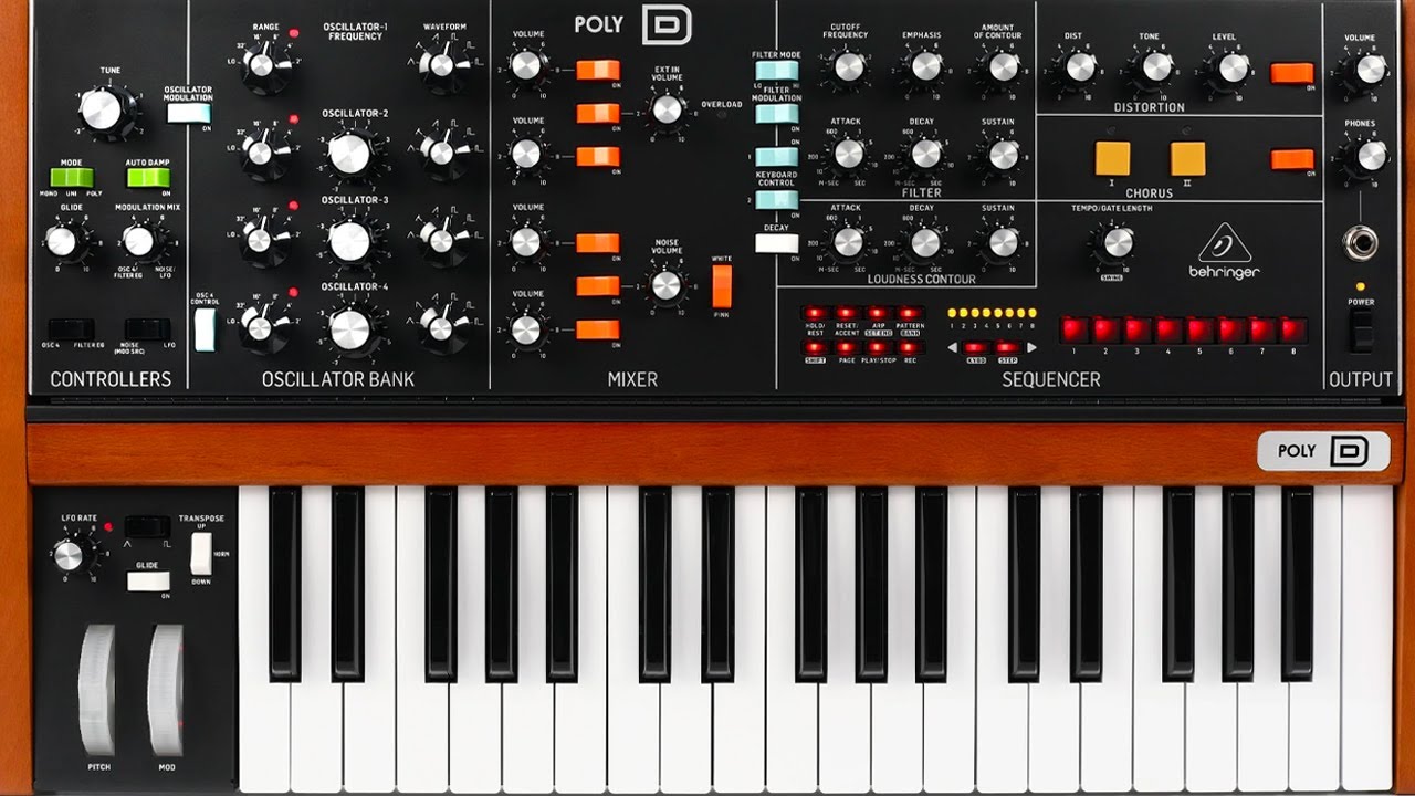 10 Things To Know About the Behringer Poly D