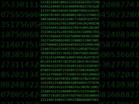 Matrix Code in the Console with Python