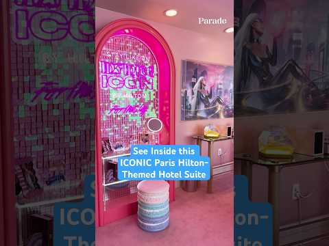 See Inside this ICONIC Paris Hilton-Themed Hotel Suite