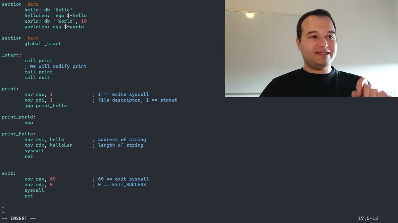 Self-Modifying Code in Assembly