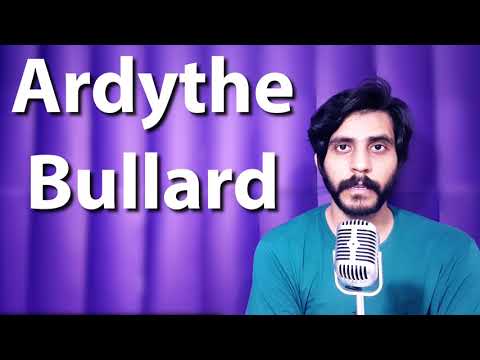 How To Pronounce Ardythe Bullard