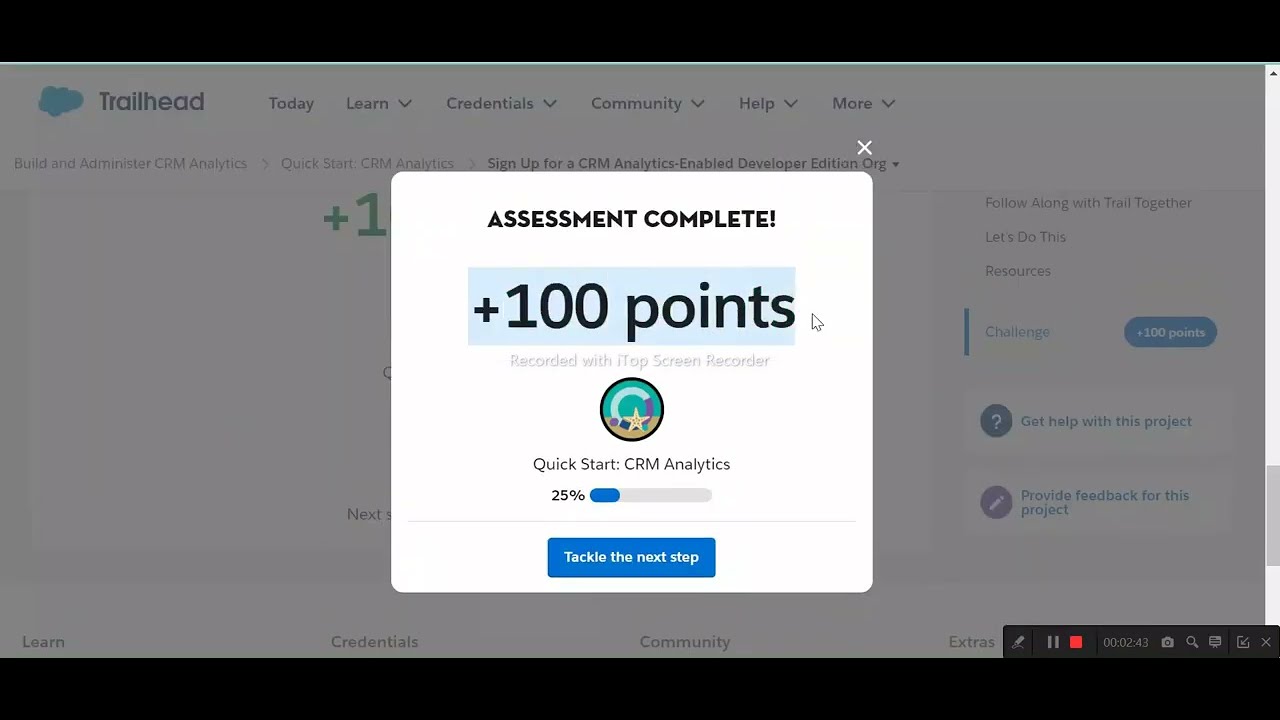 Sign Up for a CRM Analytics-Enabled Developer Edition Org | Quick Start: CRM Analytics | Salesforce