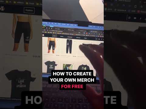 How to create your own merch FOR FREE 😏😈 #share this with a Artist or a business owner!! - - #merch