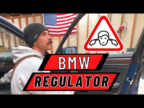BMW Window Regulator In Depth How To! 2002 BMW E46 330i