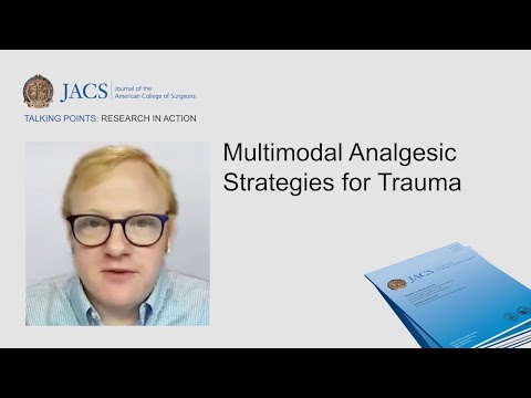 Multimodal Analgesic Strategies for Trauma