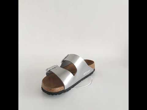 Sandalias BIRKENSTOCK Arizona NL Sfb Metallic Silver
