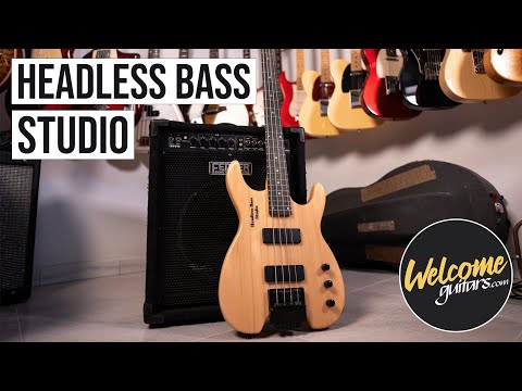 Headless Bass Studio Black 24 Frets like riverhead | Reverb UK