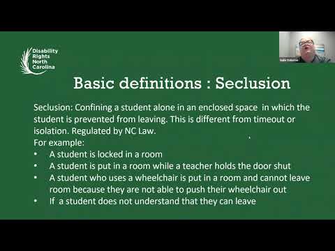 Seclusion & Restraint