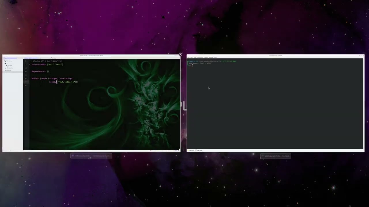ClojureScript [1] - Configuring Shadow-CLJS