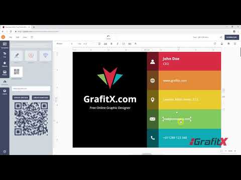 How to Make Business Cards Online for Free - GrafitX.com