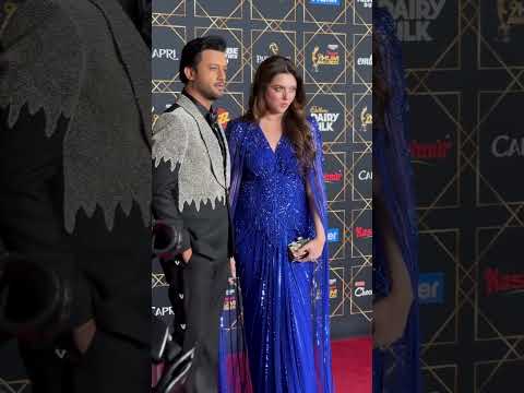 Atif Aslam and His Wife In London For Hum Tv Award Show | Atif Aslam And His Wife Performance