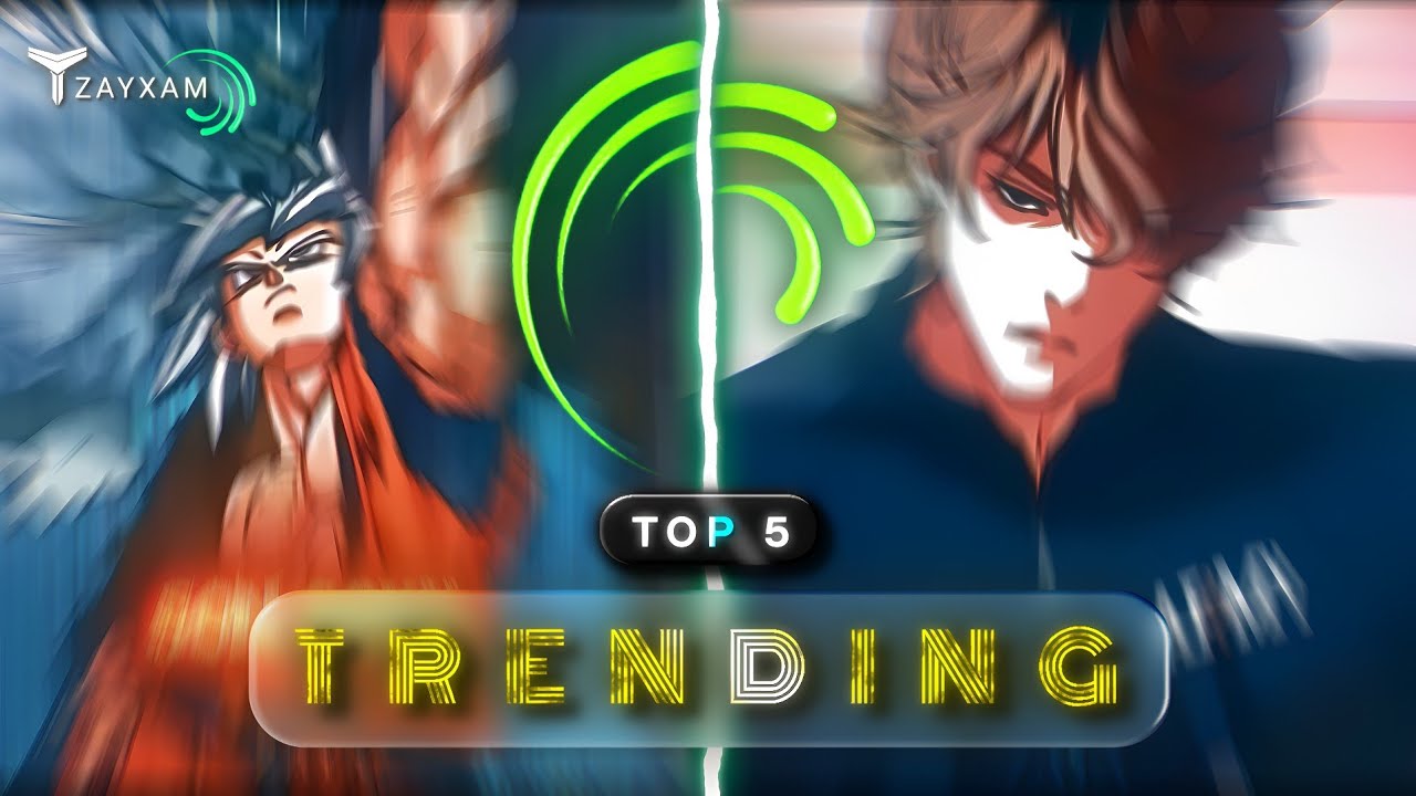 Top 5 Trending Manga Edit Preset's | Alight Motion 