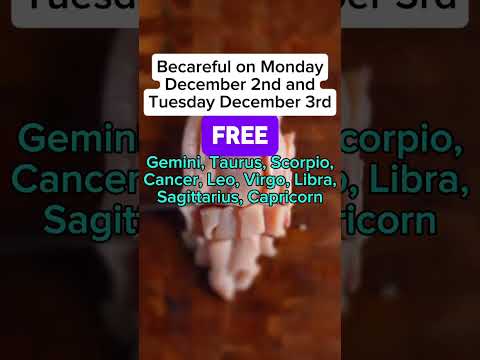 Beware December 2nd & 3rd - Important Dates Ahead!