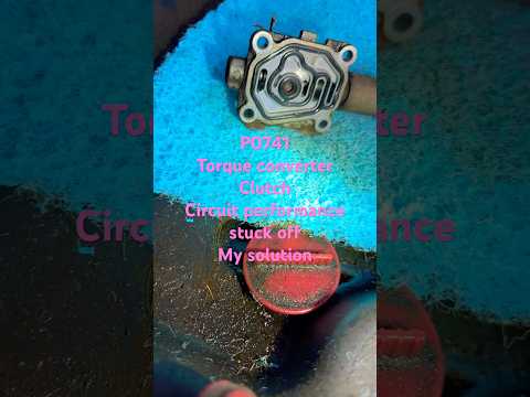2005 Honda odyssey P0741$09 GenericTorque Converter ClutchCircuit PerformancelStuck OffI/M