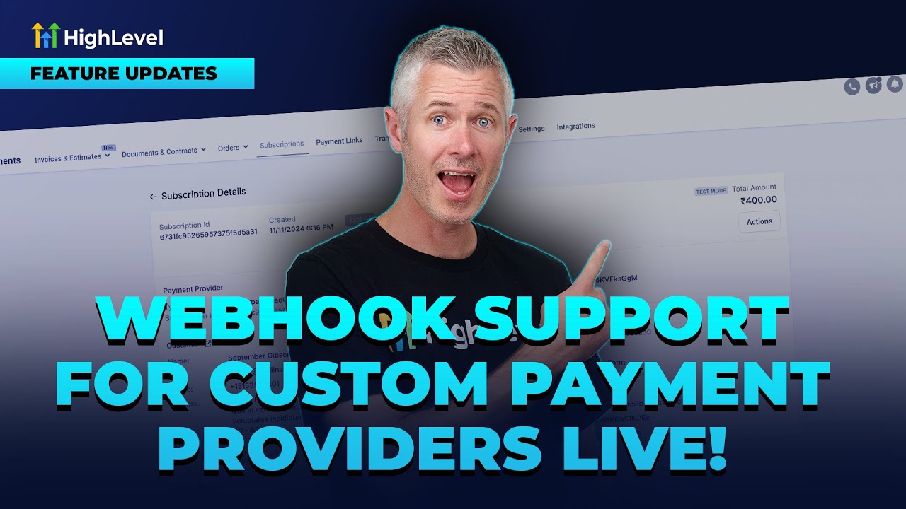 Webhook Support for Custom Payment Providers Live!
