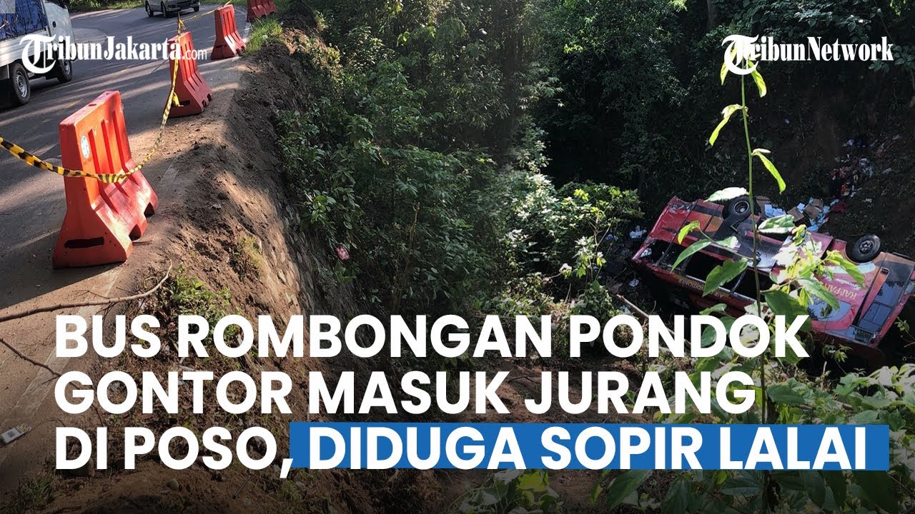 Sopir Diduga Lalai, Bus Rombongan Ustaz Pengabdian Pondok Gontor Kampus ...