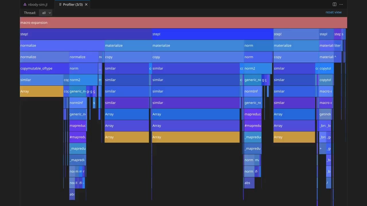 Debugging and Optimizing Julia Code