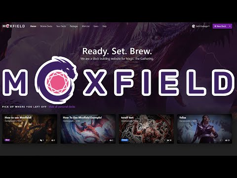 Build MTG Decks Online With Moxfield!