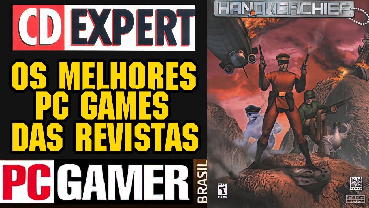 OS MELHORES PC GAMES DAS REVISTAS | PC GAMER CD EXPERT | VAMOS JOGAR HANDKERCHIEF COMPLETO DOWNLOAD