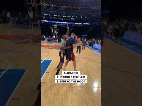 Nikola Jokic In His Bag Working Before Knicks Matchup ππ | #shorts