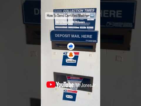 #HowTo Send Certified Mail For FREE ! #jeepupwithjones