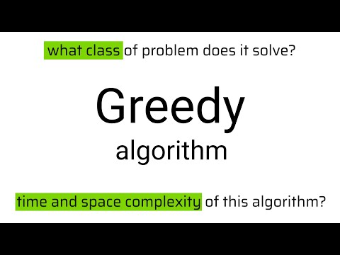 Greedy algorithm