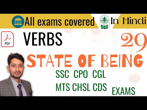 What is a "state of being"?| Action Verbs and Verbs of Being | Parts of Speech