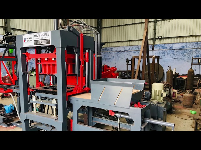 Hydraulic Paver Block Making Machine - Hydrulic Paver Blocks Making ...