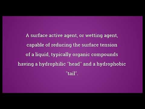 Surfactant Meaning
