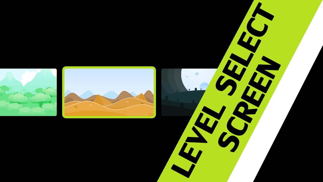 GameMaker Studio - Level Select Screen