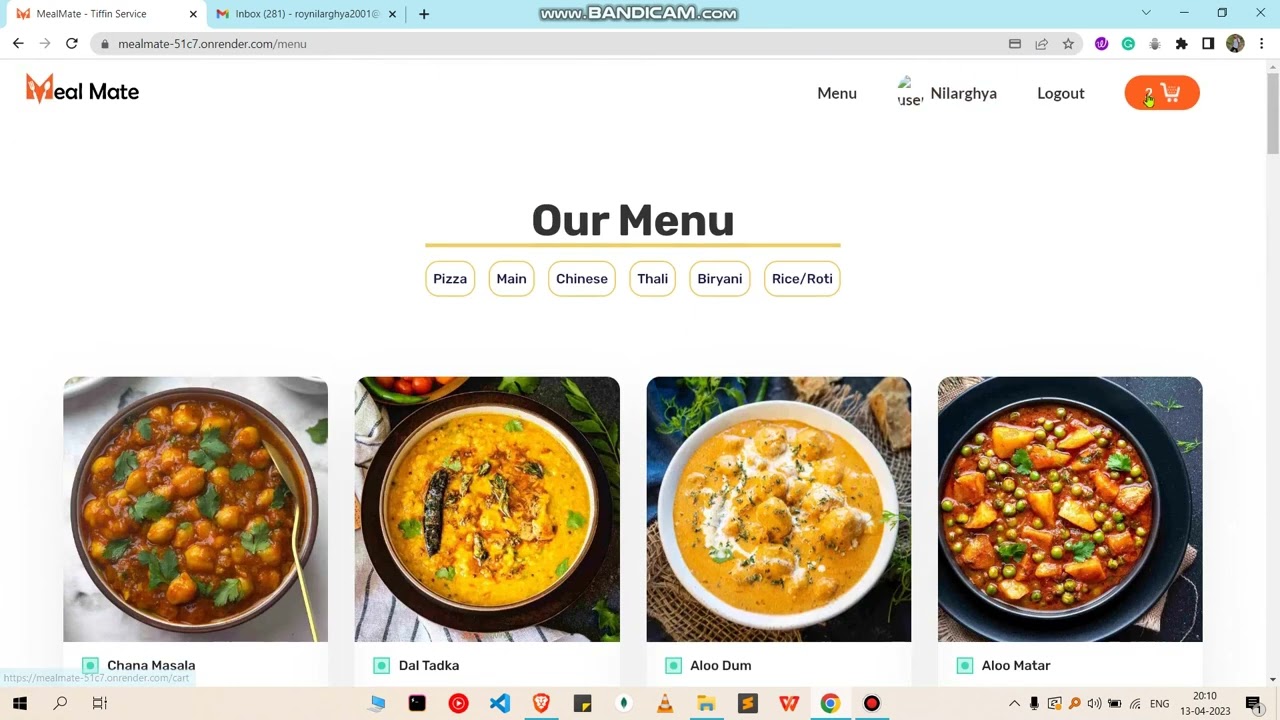 MealMate - Walk-through video