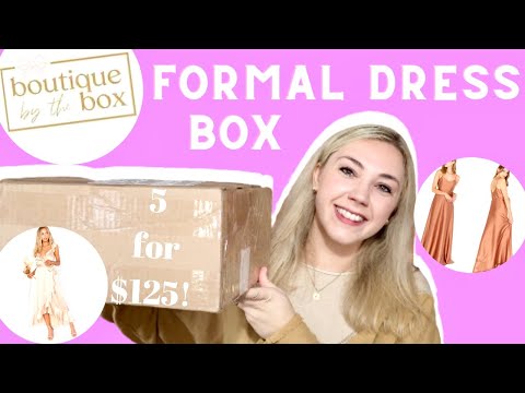 Boutique by the Box Show Me Your Mumu Formal Dress Box! 5 Dresses for $125 - Worth It!?