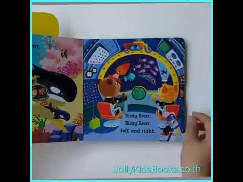 Bizzy bear Deepsea diver book by Jolly Kids Books Thailand