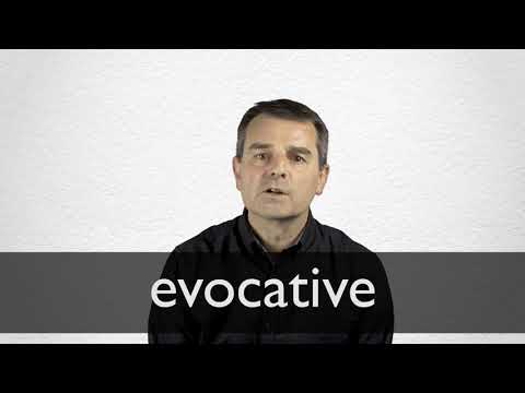 EVOCATIVE definition in American English | Collins English Dictionary