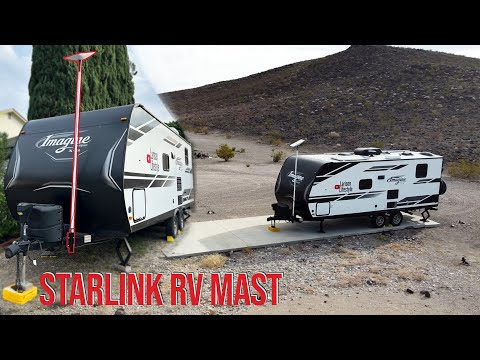 Installing Starlink Mast for RV