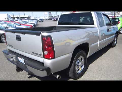 2004 Chevrolet Silverado, Silver Birch Metallic - STOCK# 5551A - Walk around