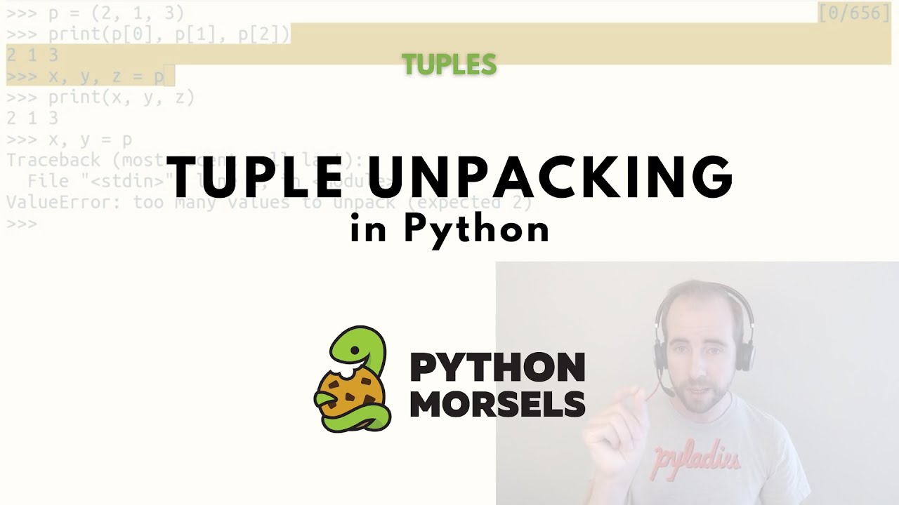 Tuple unpacking in Python