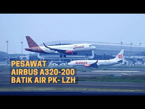 Pesawat Airbus A320-200 Batik Air PK- LZH