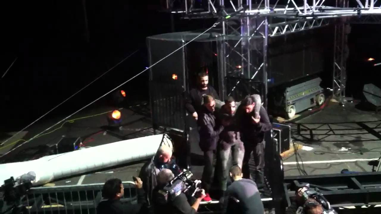 David Blaine Electrified Stunt Ending (Part 3)