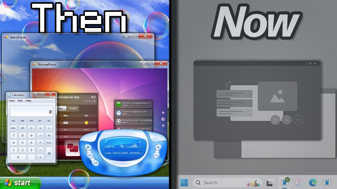 Modern UI SUCKS, Bring Back Frutiger Aero!