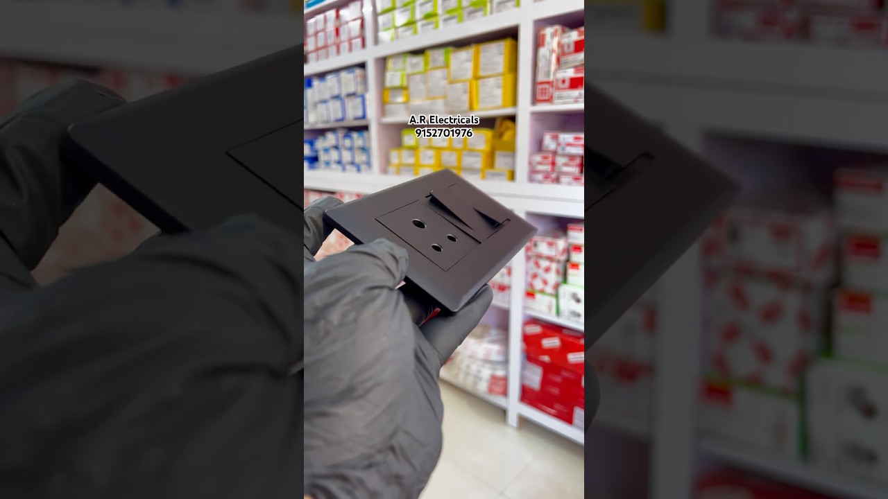 “Why Matte Black Modular Switches Are a Game-Changer for Home Interiors | #Switches” #modularswitch