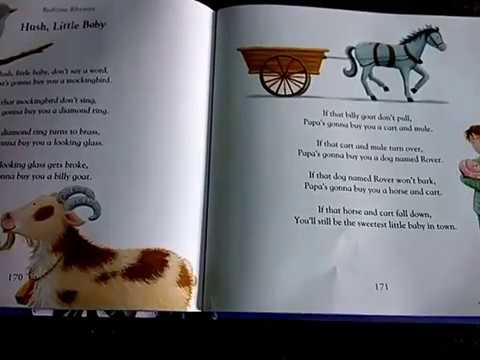 Nursery rhyme songs - Hush, Little Baby sing along with words