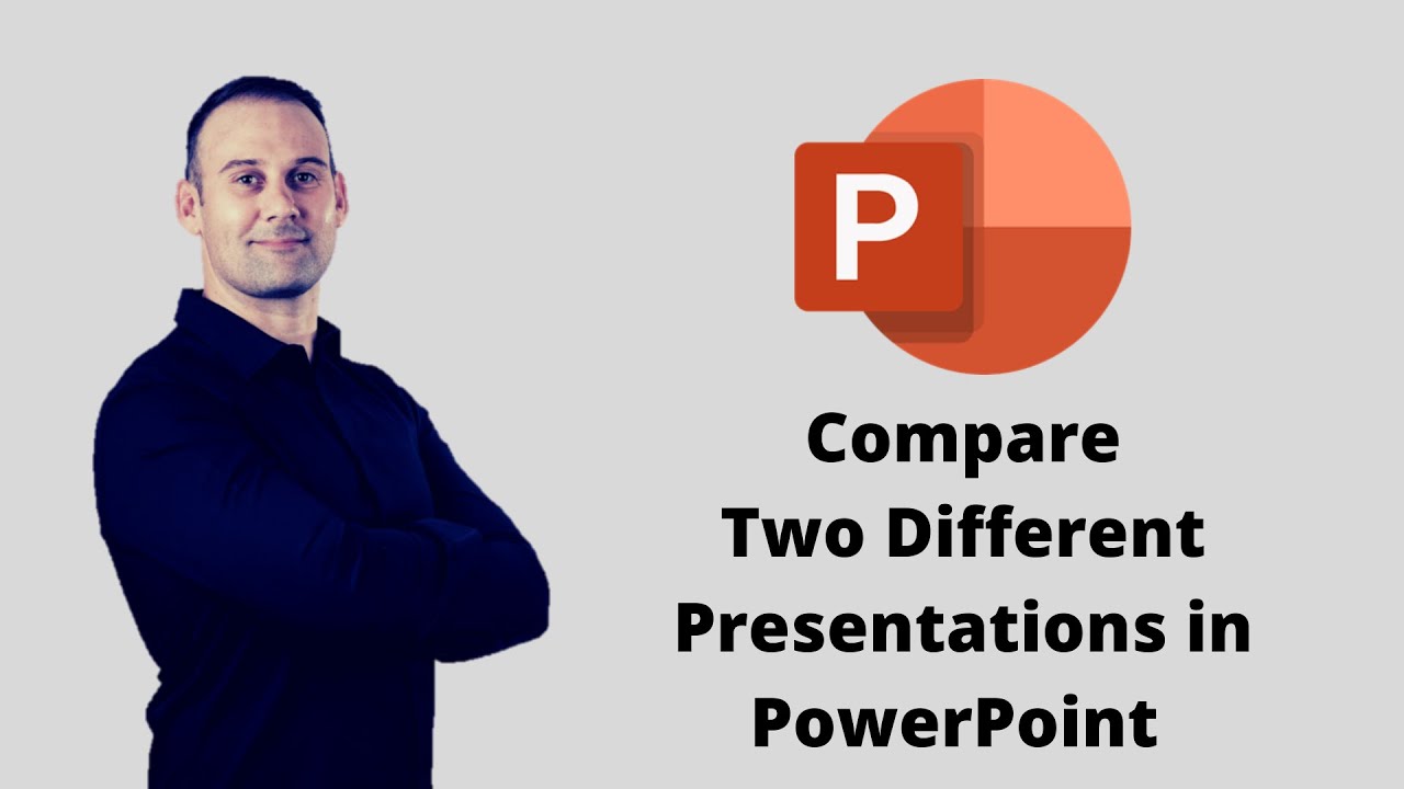 Compare two different presentations in PowerPoint