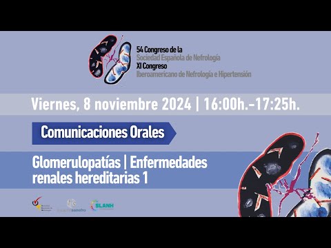 Comunicaciones orales | GLOMERULOPATÍAS | ENFERMEDADES RENALES HEREDITARIAS 1
