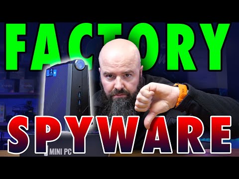 This MINI PC ships with SPYWARE! 🦠 ⚠️ Acemagic AD08, AD15, S1