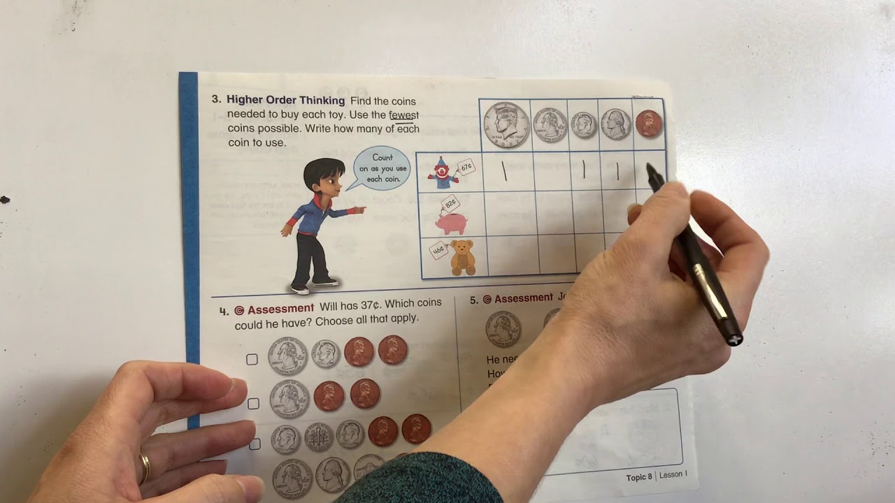 2nd grade math homework 8-1