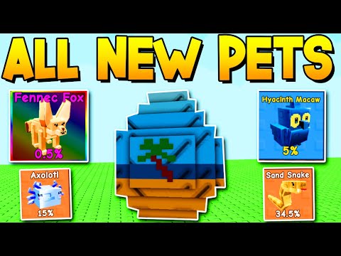 ALL NEW OASIS EGG PETS SHOWCASED in GROW A GARDEN! ROBLOX